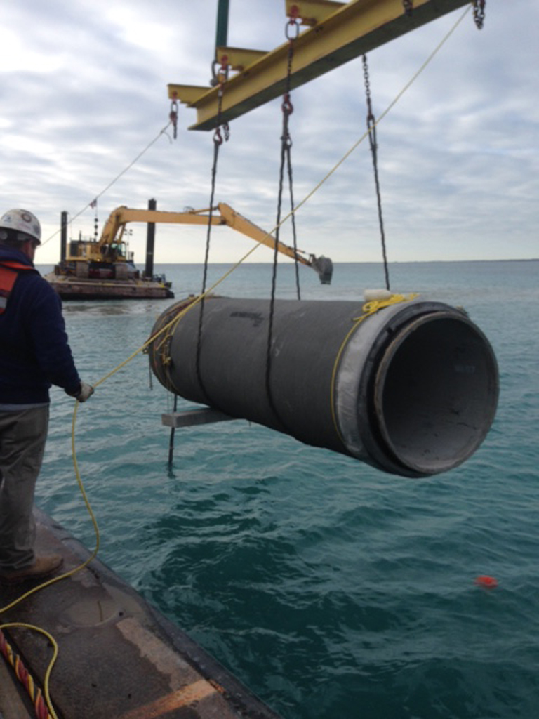 Lake Huron Water Intake & Pipelines - Portfolio Details