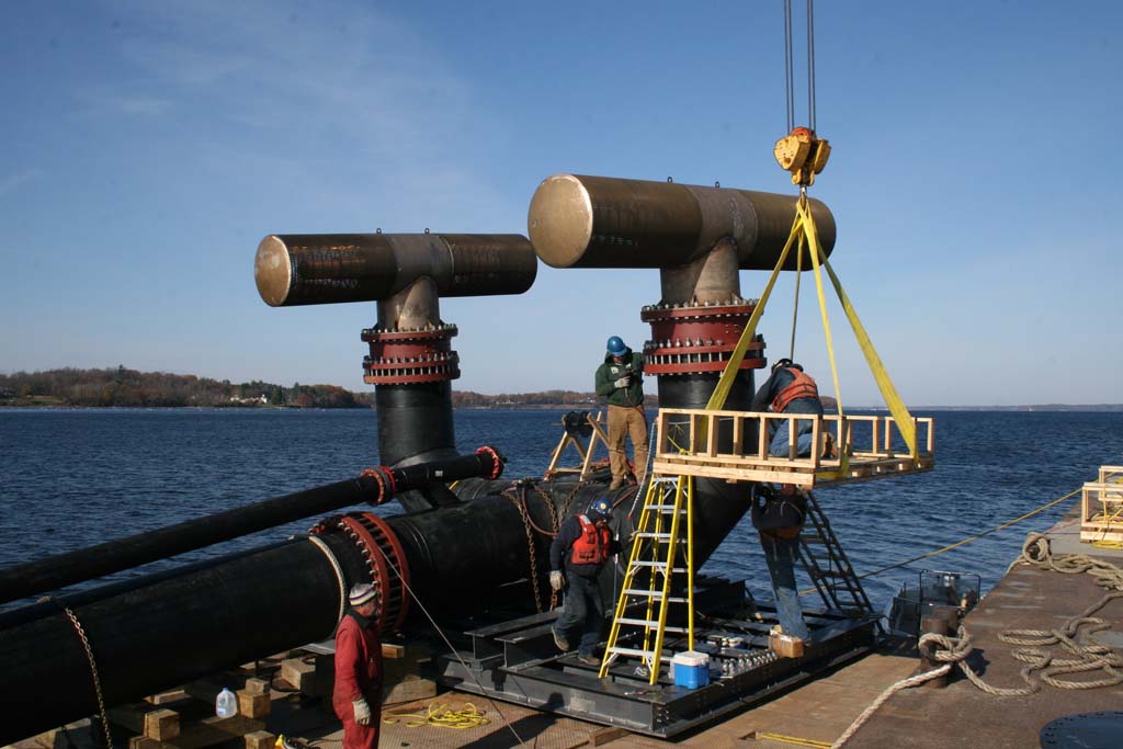 Lake Champlain Water Intake Pipeline - Portfolio Details